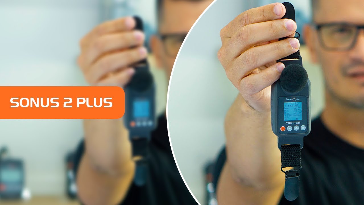 SONUS 2 PLUS | DOSÍMETRO DE RUÍDO CRIFFER - YouTube