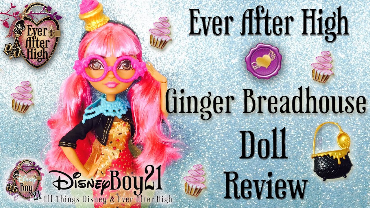 Ever After High Ginger Breadhouse Doll - Review and Unboxing - YouTube