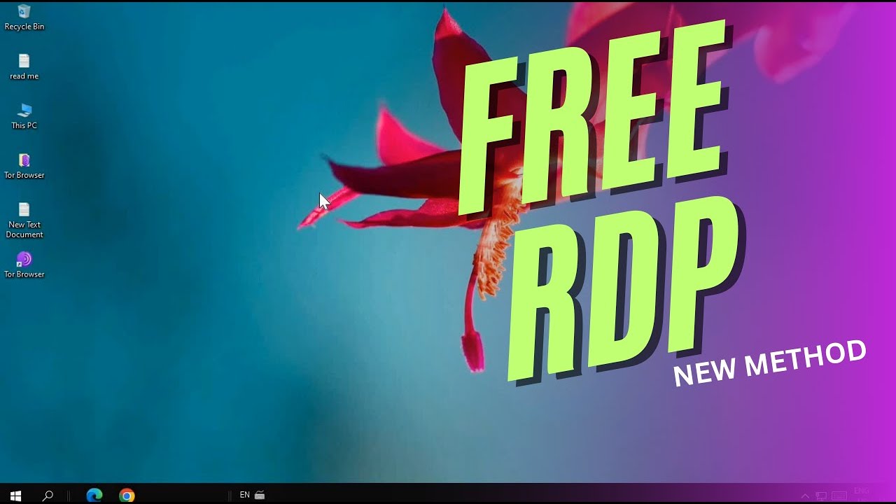 How to Create free RDP for Lifetime 2024 | No Crédit/Débit Card ...