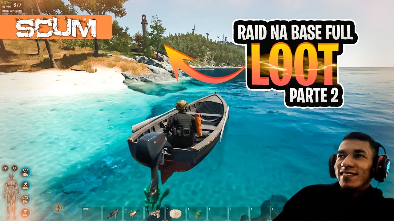 SCUM - RAID NA BASE FULL LOOT (PART2) - YouTube