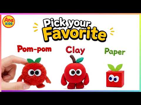 Making our New DIY Characters! (Clay, Pom-pom, Paper) | Art for Kids