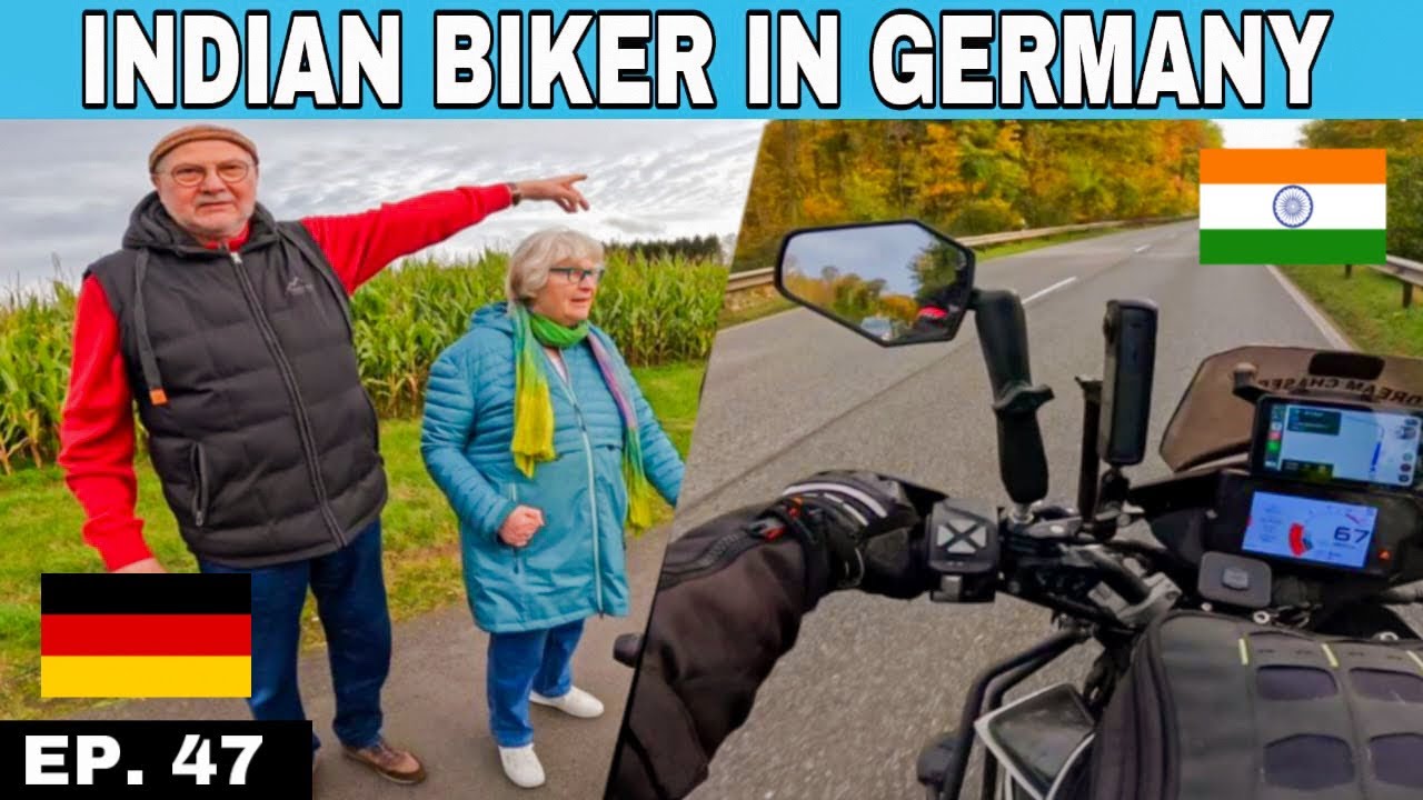 Indian Biker in Germany 🇩🇪 | My second time in Germany on a motorbike ...
