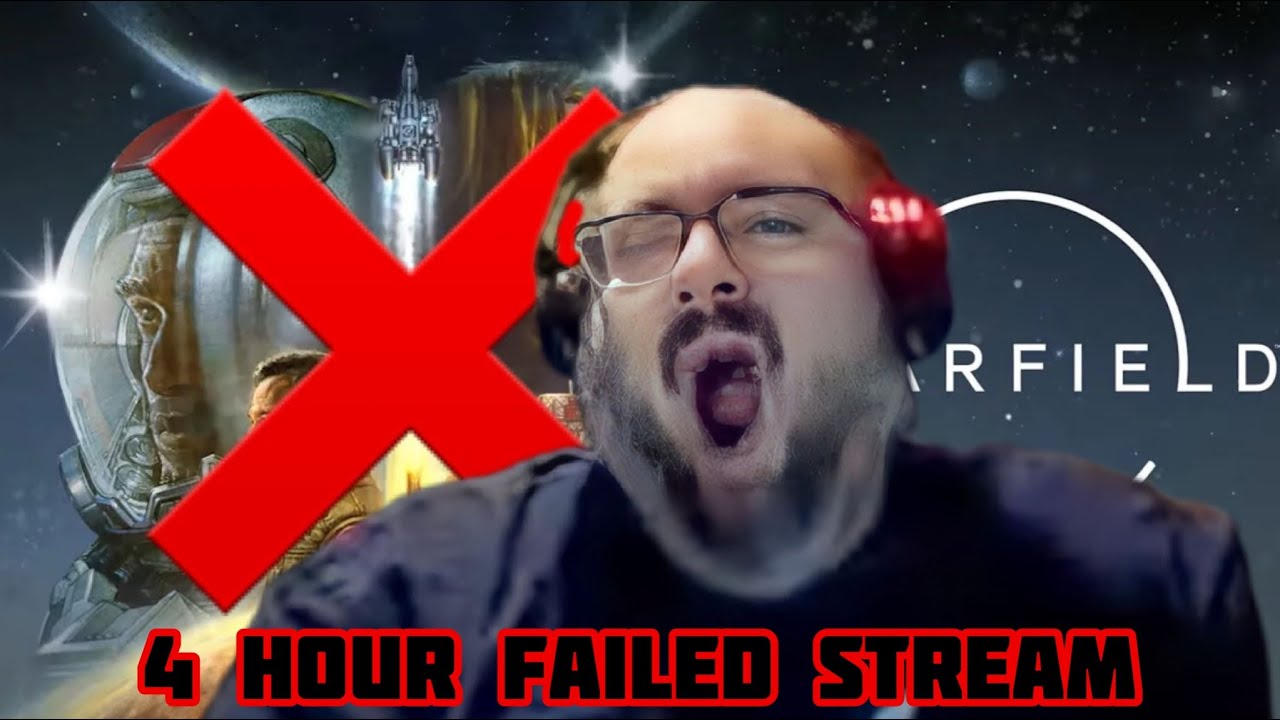 WingsofRedemption has a 4 hour failed stream | Won’t play Starfield ...