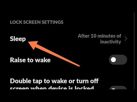how to set lock screen sleep mode redmi note 8, Redmi note 8 lock ...
