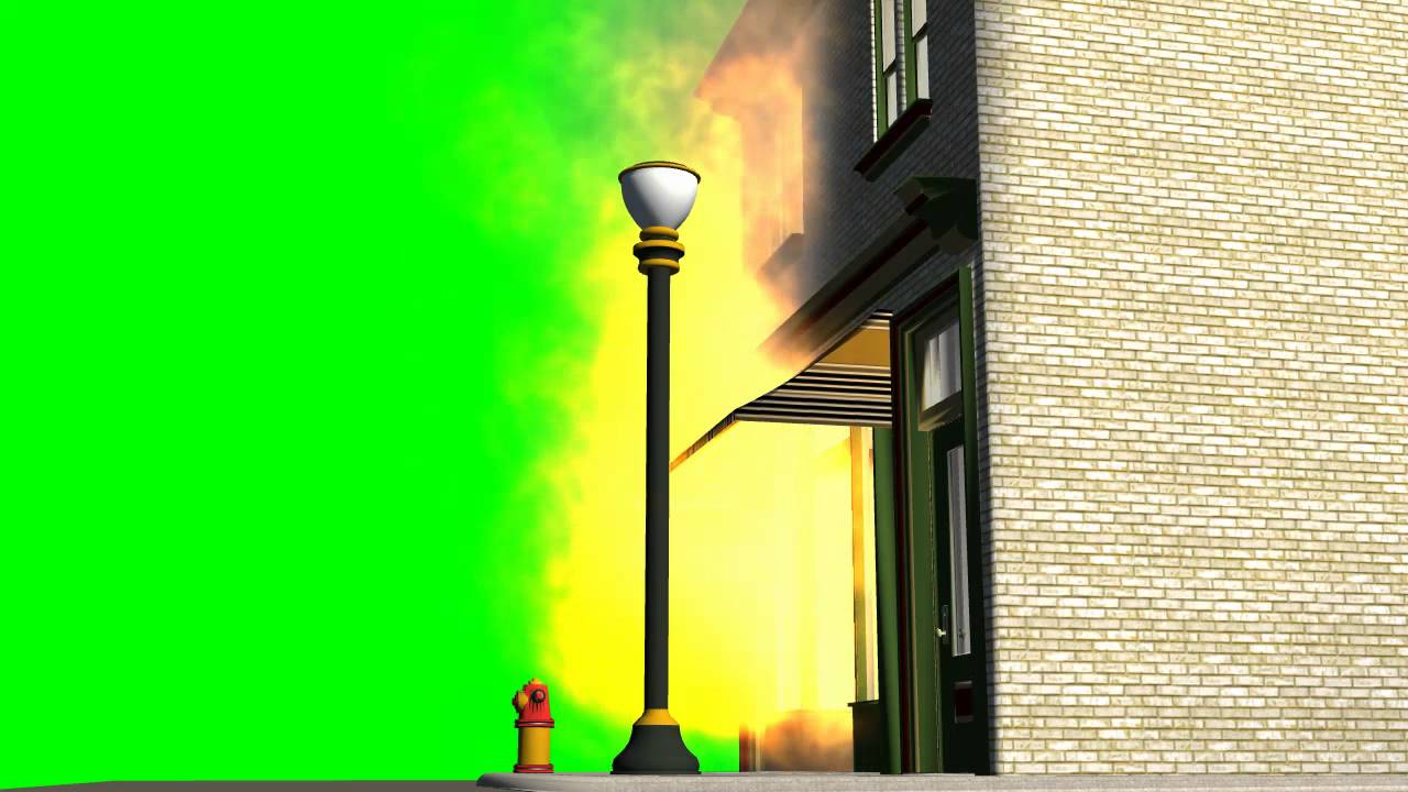 green screen - Mafia Building explosion of the house - view 2 - free ...