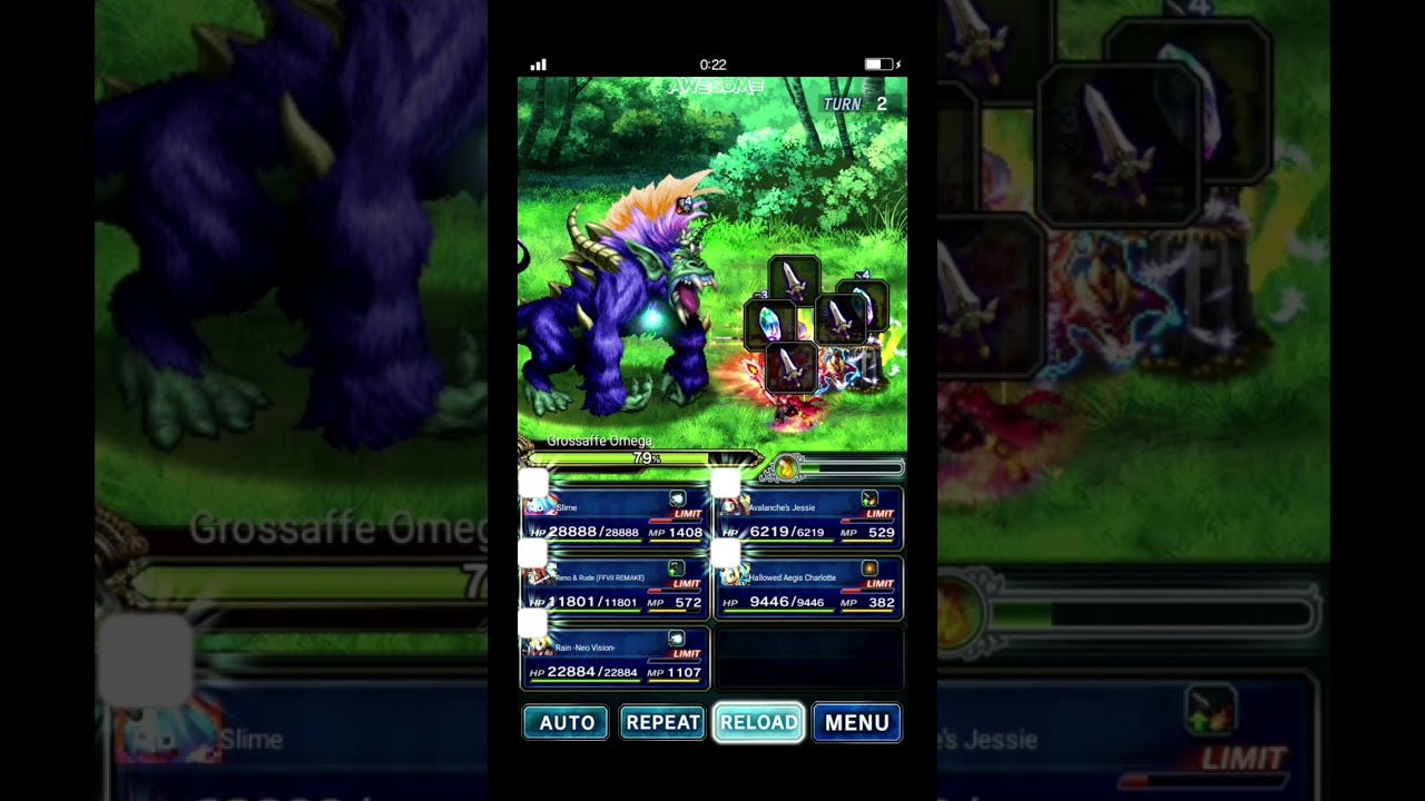 FFBE Omega Spawn Rush Difficulty300, 2 turn kill,All mission - YouTube