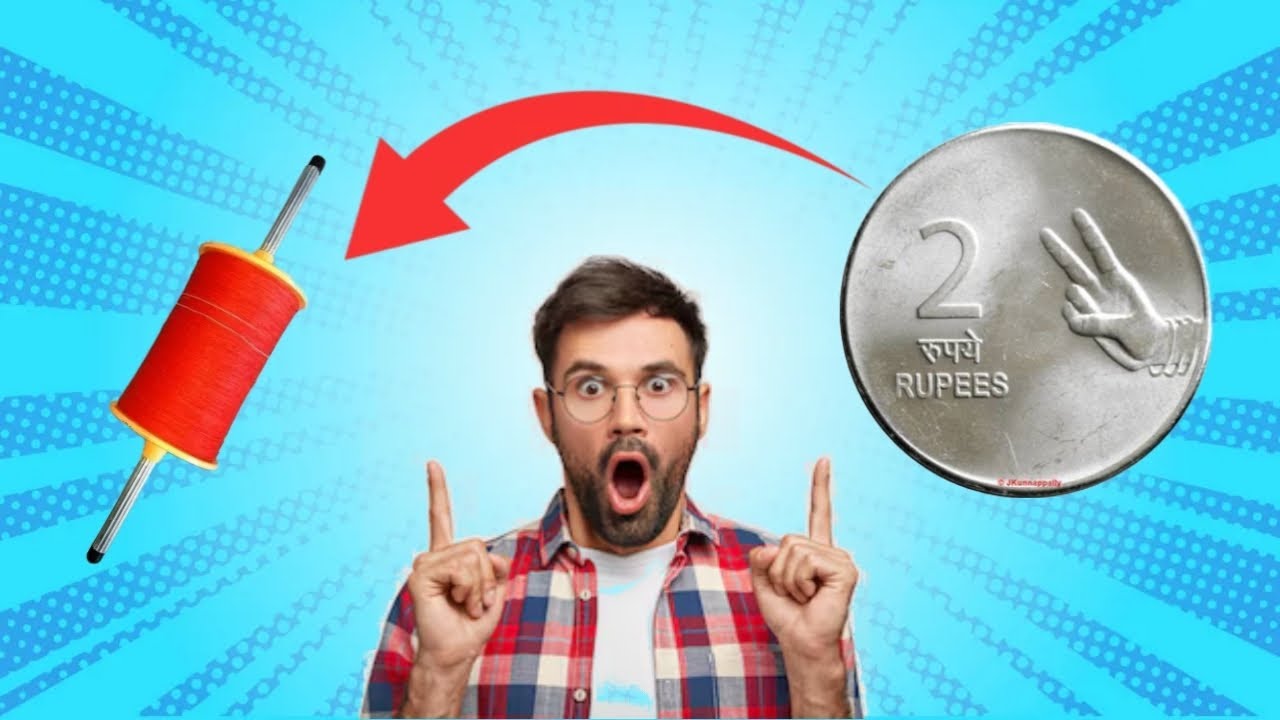 ₹2 Patang charkhari making // how to make patang chakri at home // how ...