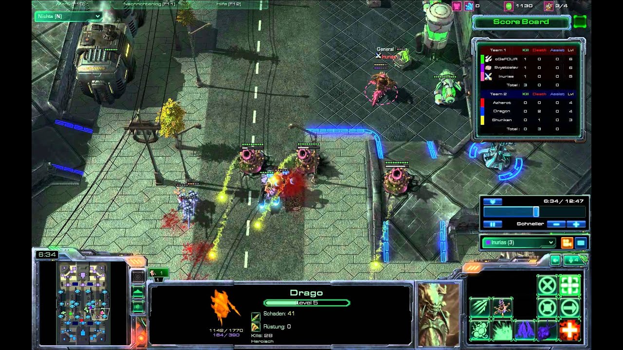 Starcraft 2 : City of Tempest - Drago - YouTube