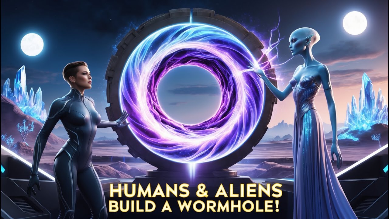Aliens and Humans Build a Wormhole, What Happens Next? Sci-Fi Story ...