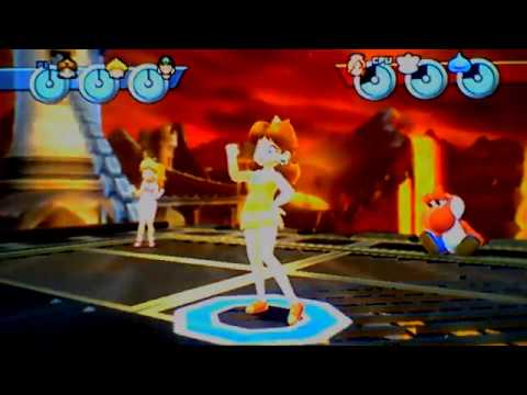 Mario sports mix- Daisy,Peach and Luigi vs White mage, Slime, and ...