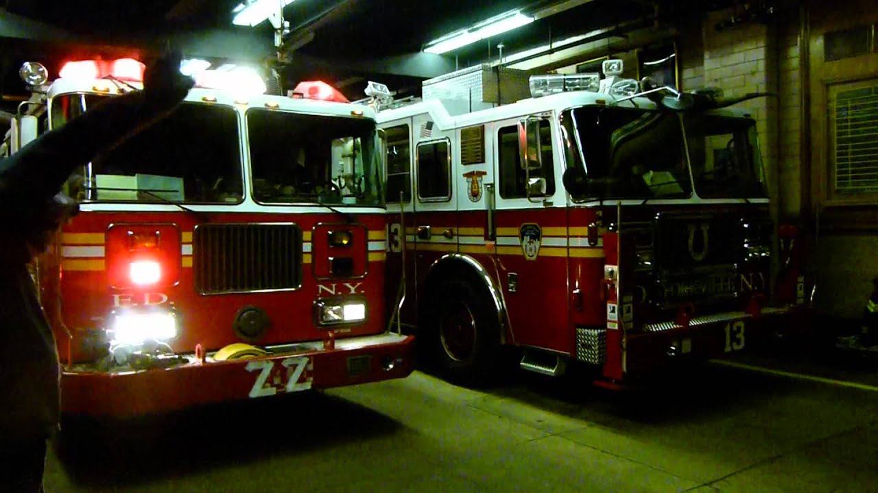 *Ding Ding!* FDNY Engine 22 goes on an EMS run - YouTube