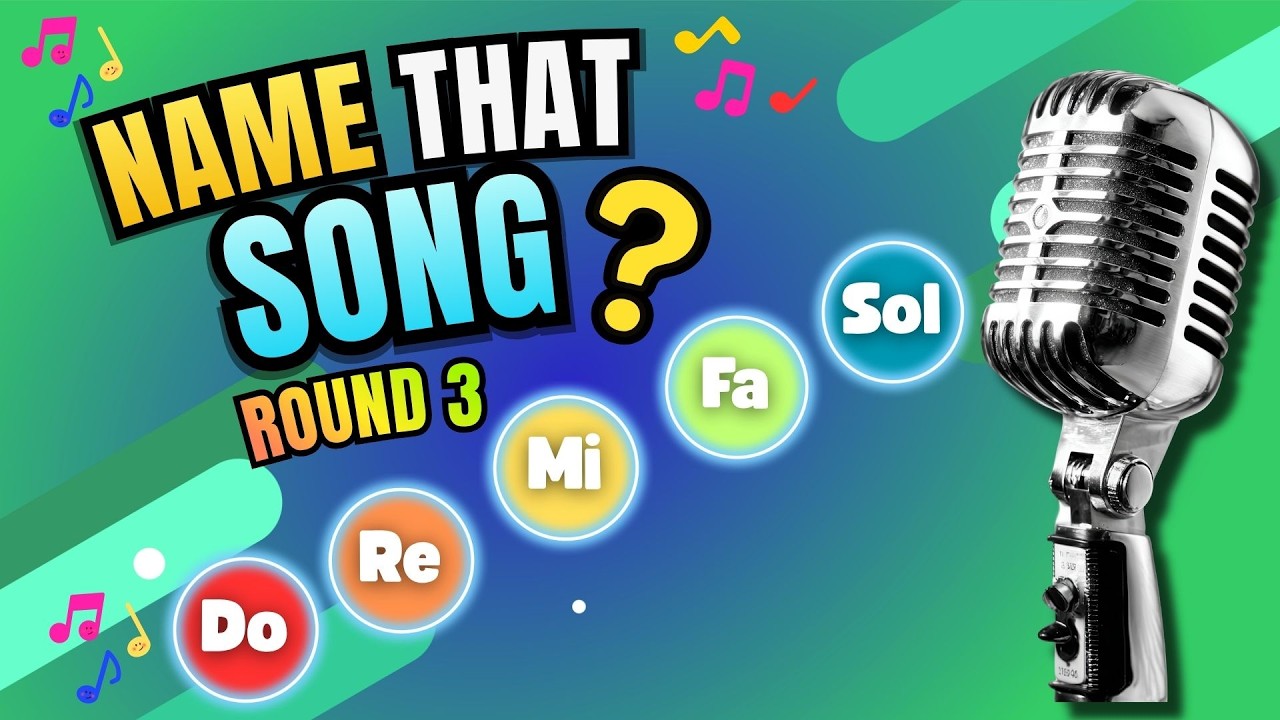 🎵NAME THAT SONG! 🎵 ROUND 3 - Solfége Challenge | Fun Easy Vocal Warm Up ...