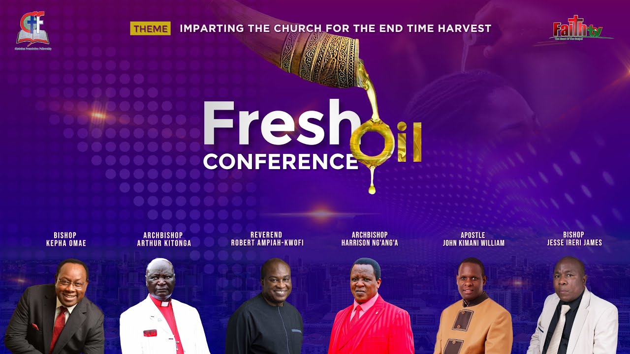 Fresh Oil Conference - Day 3 : Session 3 :: Prophet Ebenezer | Rev ...