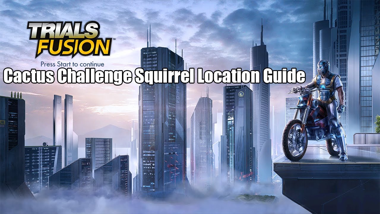 Trials Fusion Squirrel Guide: #4. Cactus Challenge - YouTube