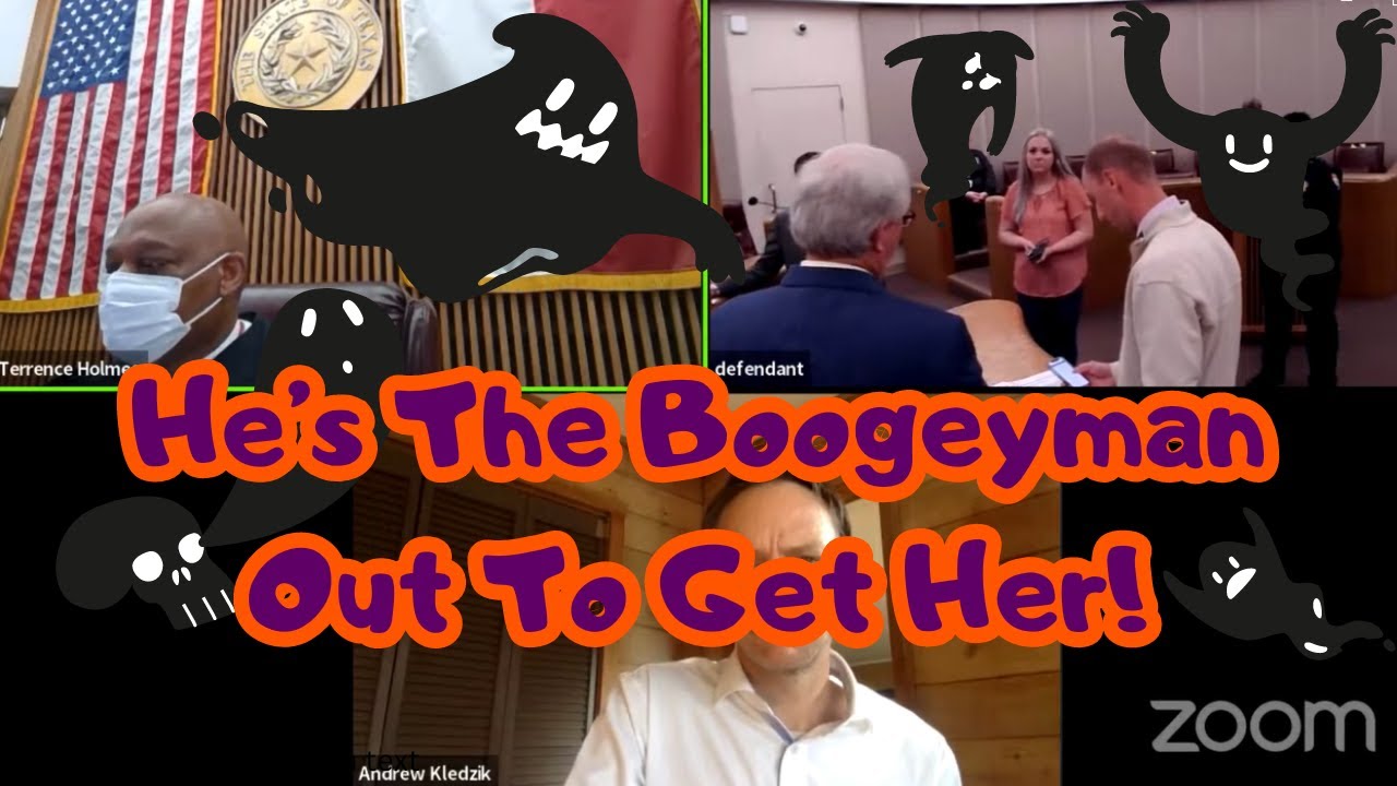 She's Gonna Think That He's The BOOGEYMAN Out To Get Her!!! - YouTube