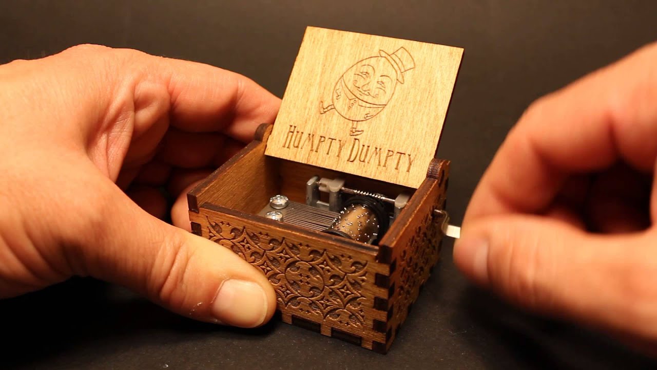 Humpty Dumpty Music box by Invenio Crafts - YouTube