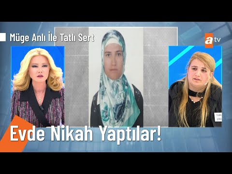 Komşusunun kardeşiyle evde nikah yaptı - @Müge Anlı ile Tatlı Sert  18 Ocak 2022