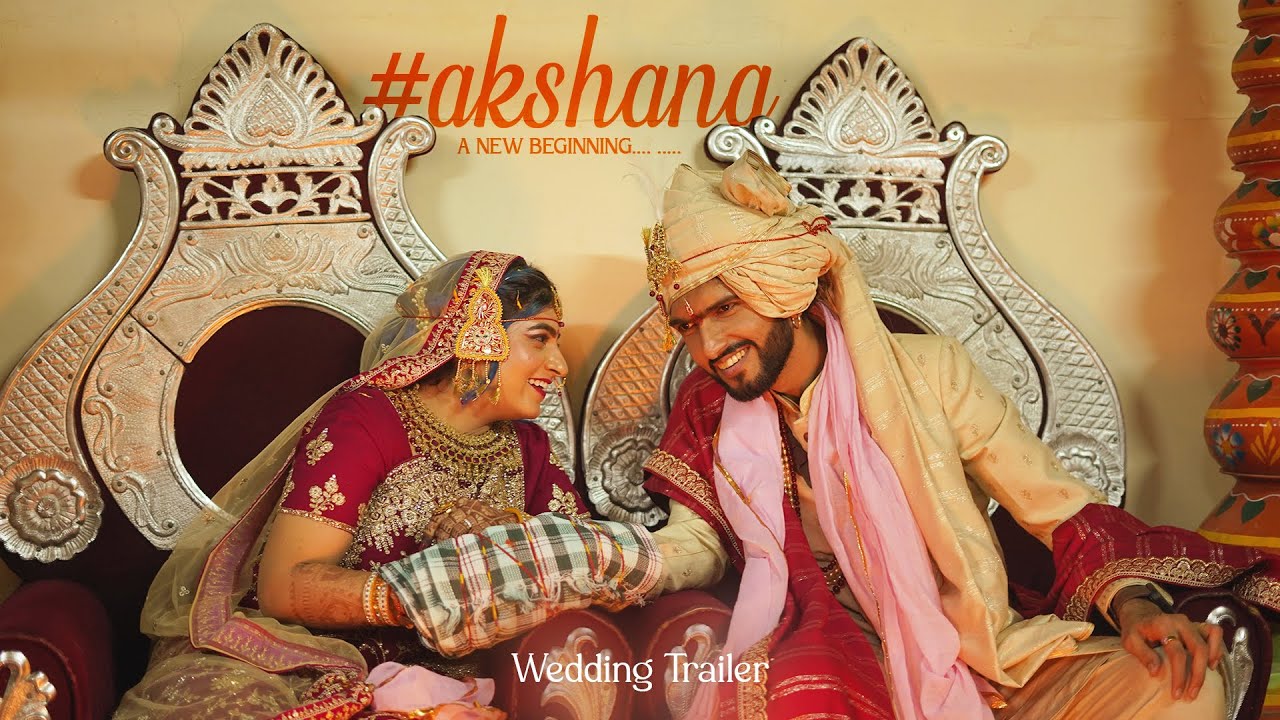 KHATRI UNCLE ko mil gai KHATRI AUNTY 😍 | #akshana Wedding Trailer - YouTube