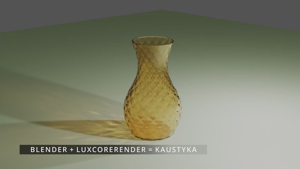 Blender + LuxCoreRender = Kaustyka - YouTube