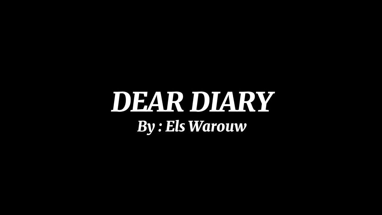 Dear Diary - By : Els Warouw [Video Lirik] - YouTube