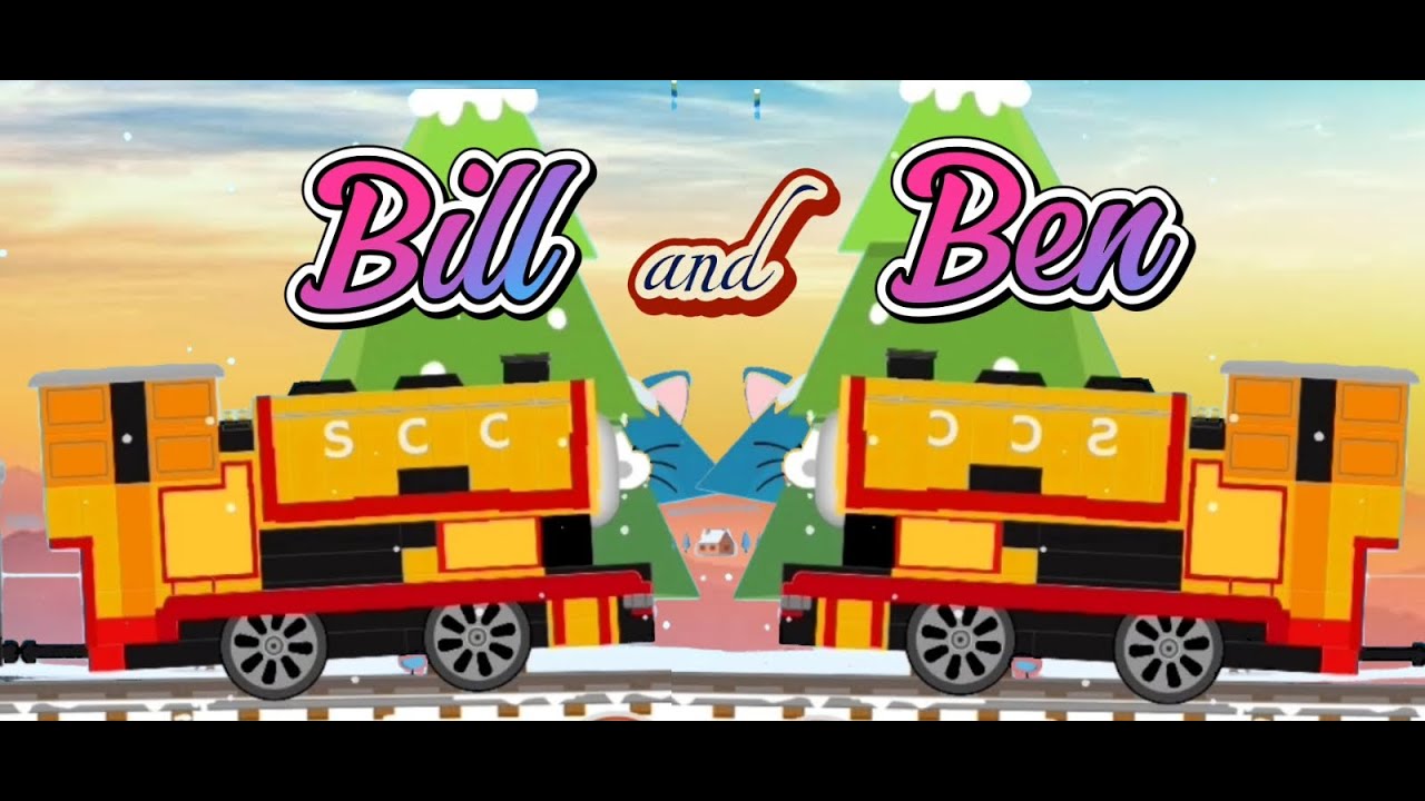 BILL AND BEN IN LABO Brick Trains - YouTube