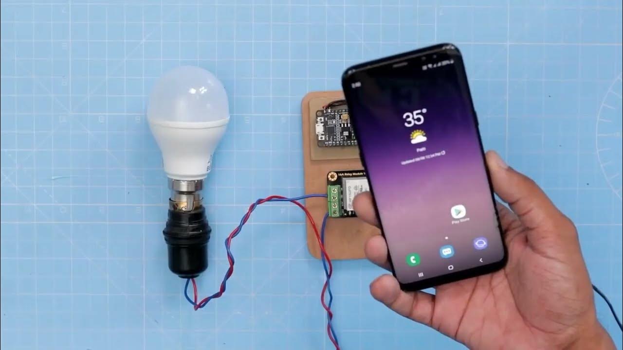 Smart Home with Google Assistant & Alexa using NodeMCU ESP8266 (Manual ...