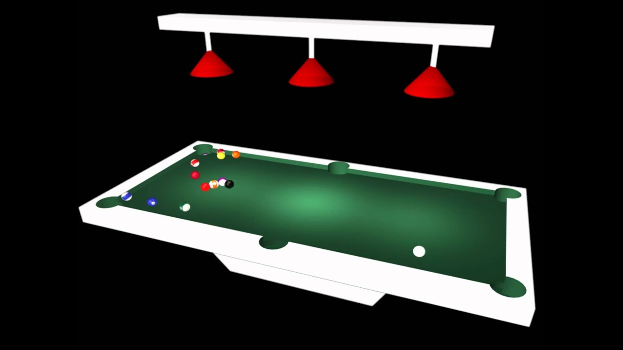 Pool Break Animation - YouTube