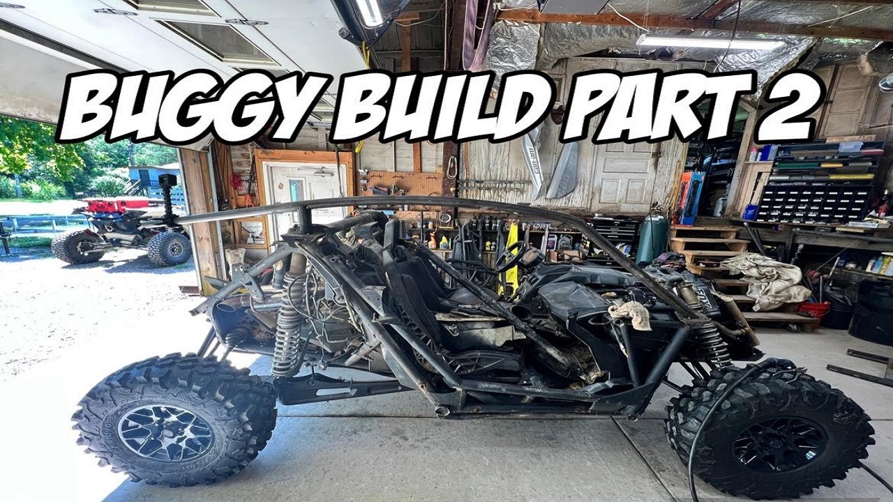 CAN AM MAVERICK X3 TUBE CHASSIS BUILD PART 2 - YouTube