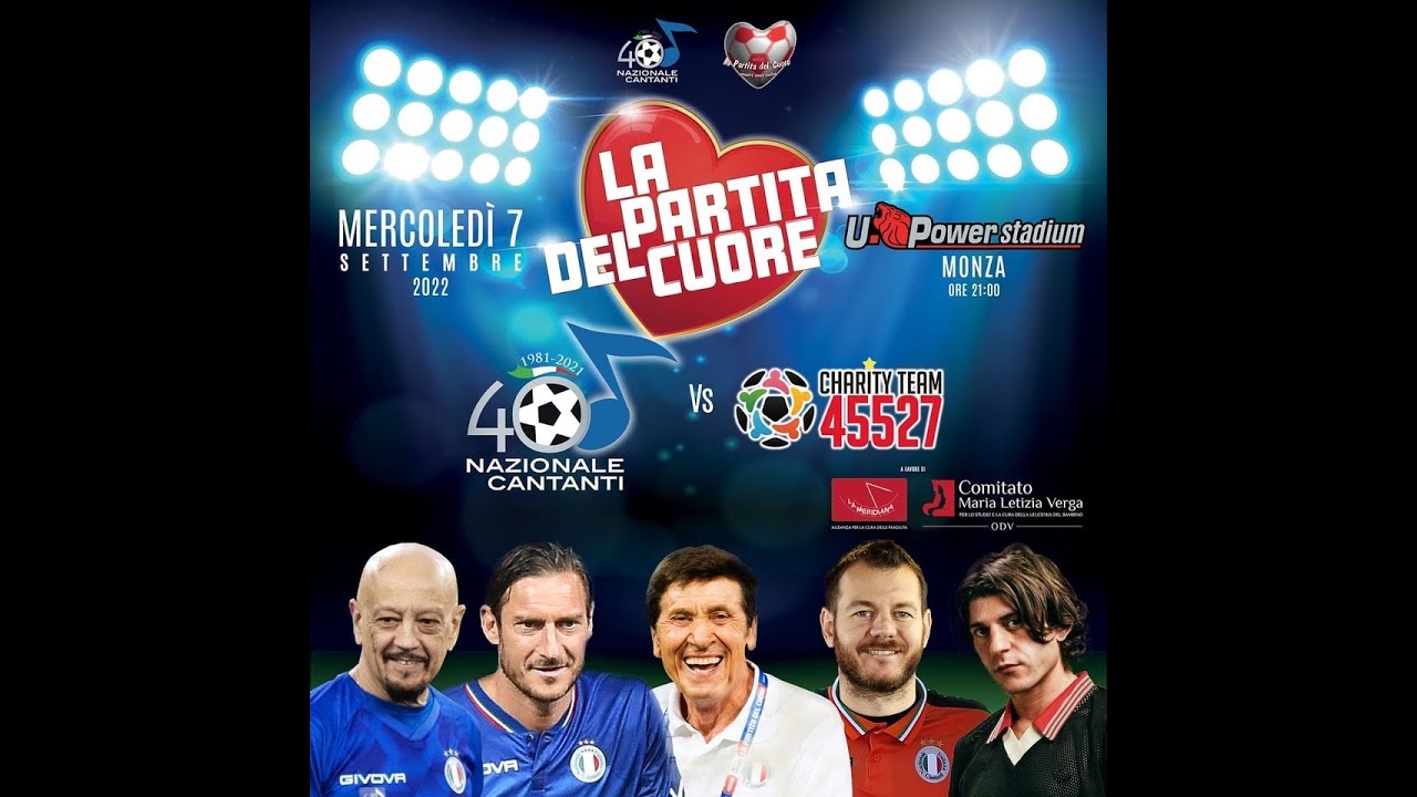 PARTITA DEL CUORE 2022 - YouTube