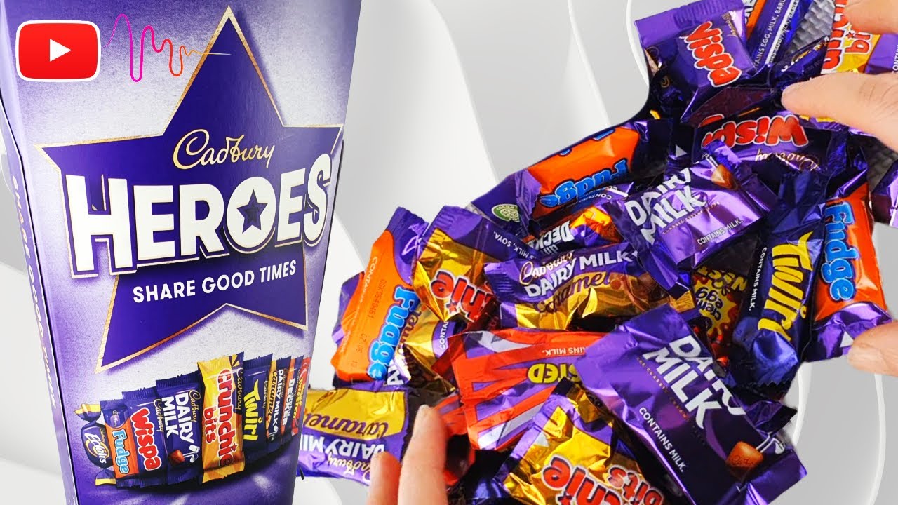 Cadbury Heroes | British Sharing Chocolates Treat Box | ASMR ...