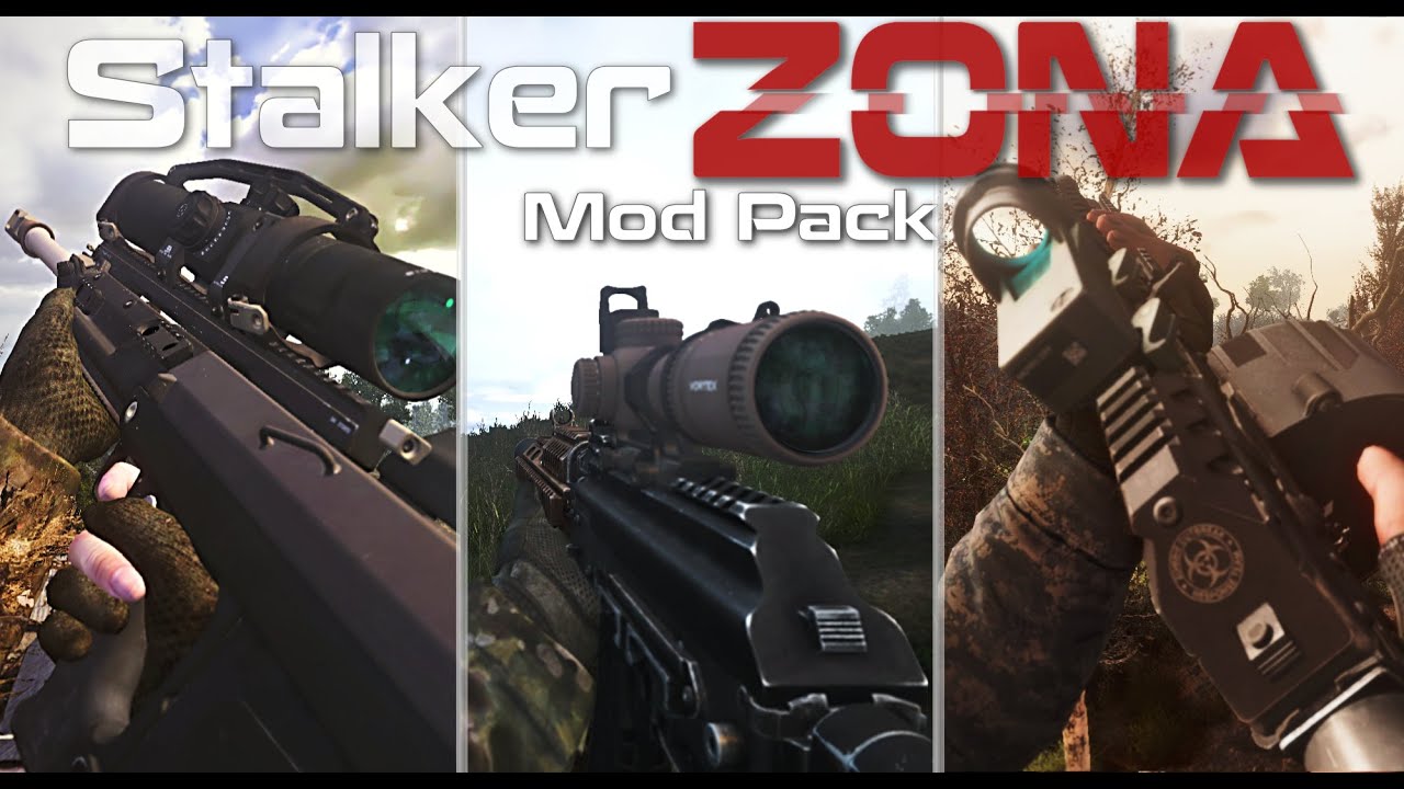 Stalker ZONA: MOD PACK Version 1.2 is Now Official (200+ Mods) - YouTube