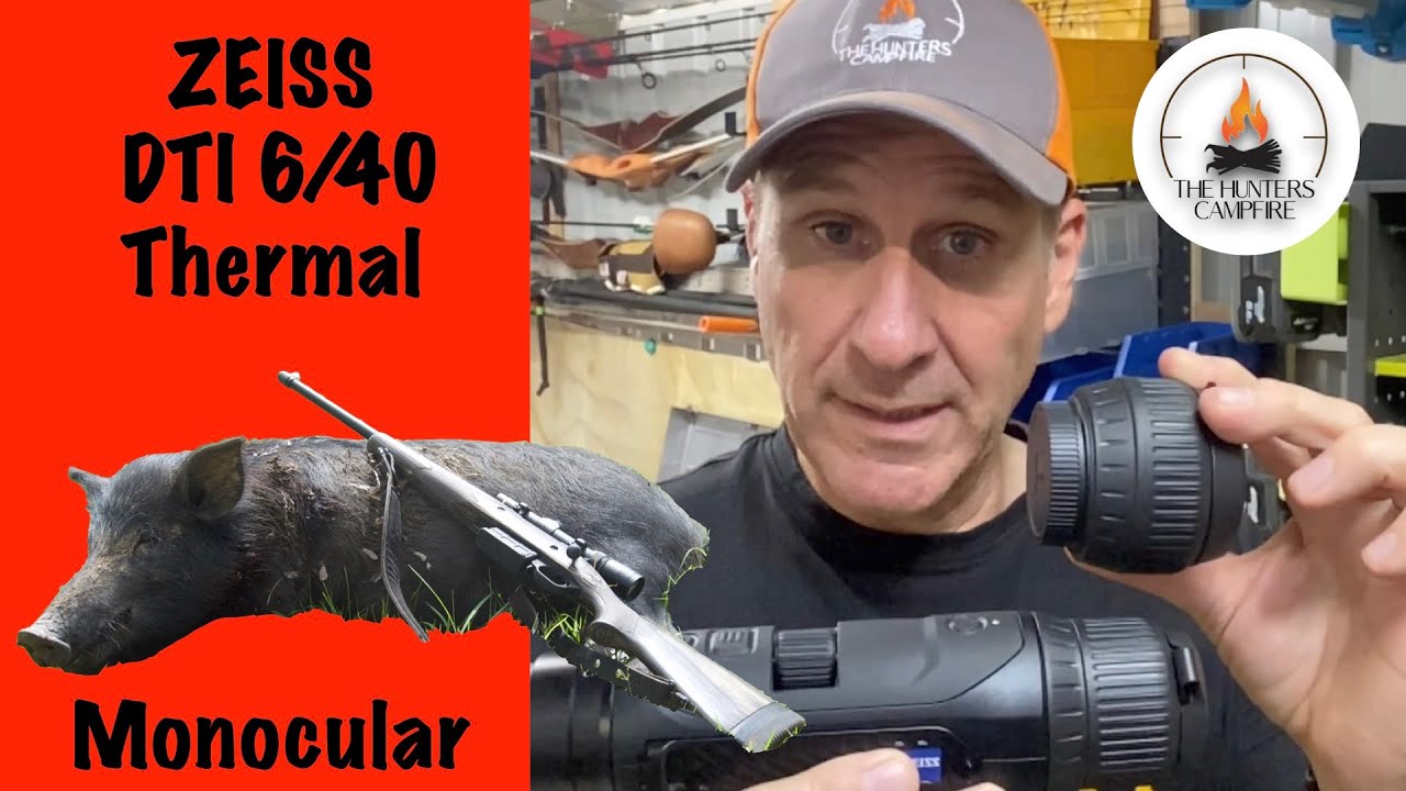 First look at the new Zeiss DTI 6/40 Handheld Thermal Monocular - YouTube