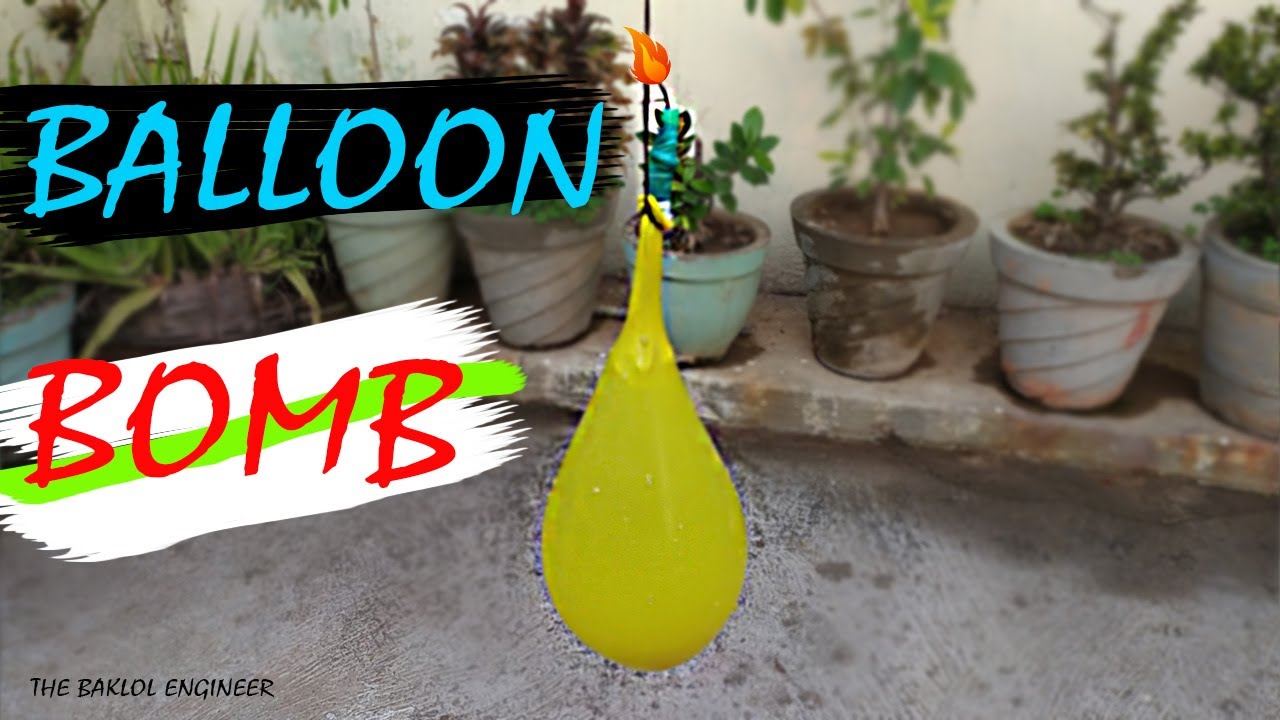 Balloon | Make Water Balloon experiment at Home | Holi Special | The ...