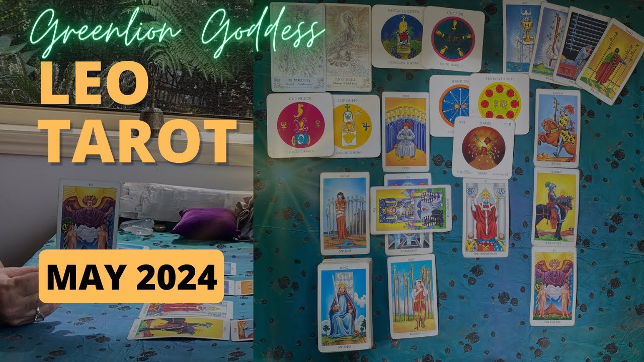 LEO TAROT "BLESSINGS AND WELL-BEING!!!" MAY 2024 - YouTube