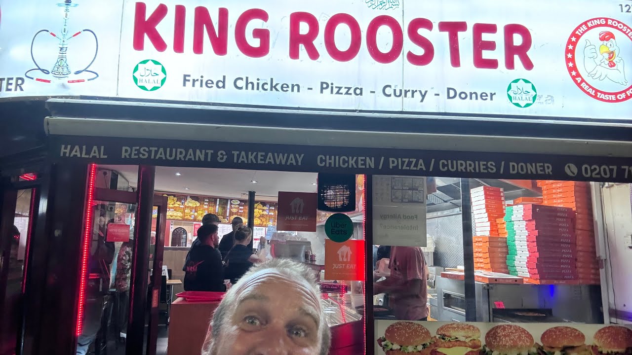 KING ROOSTER KEBAB - London Kings Cross - YouTube