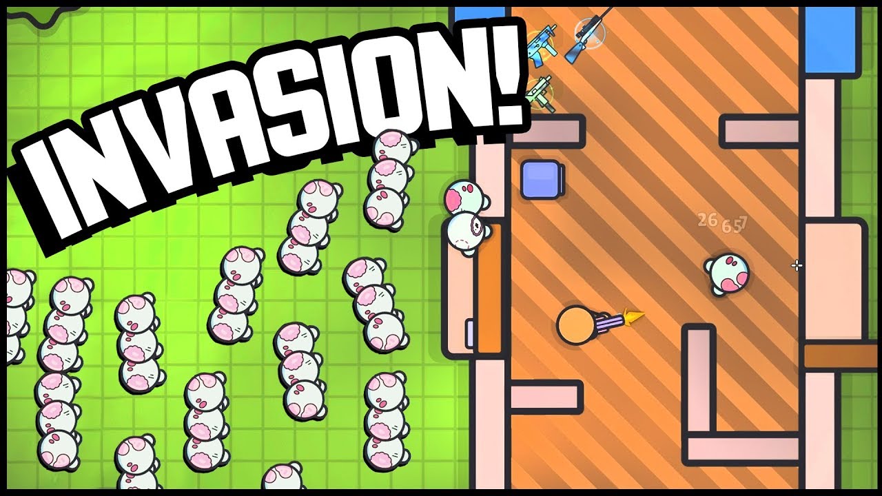 MASSIVE INVASION! Fighting Off A Huge Horde! NEW UPDATE & Victory ...