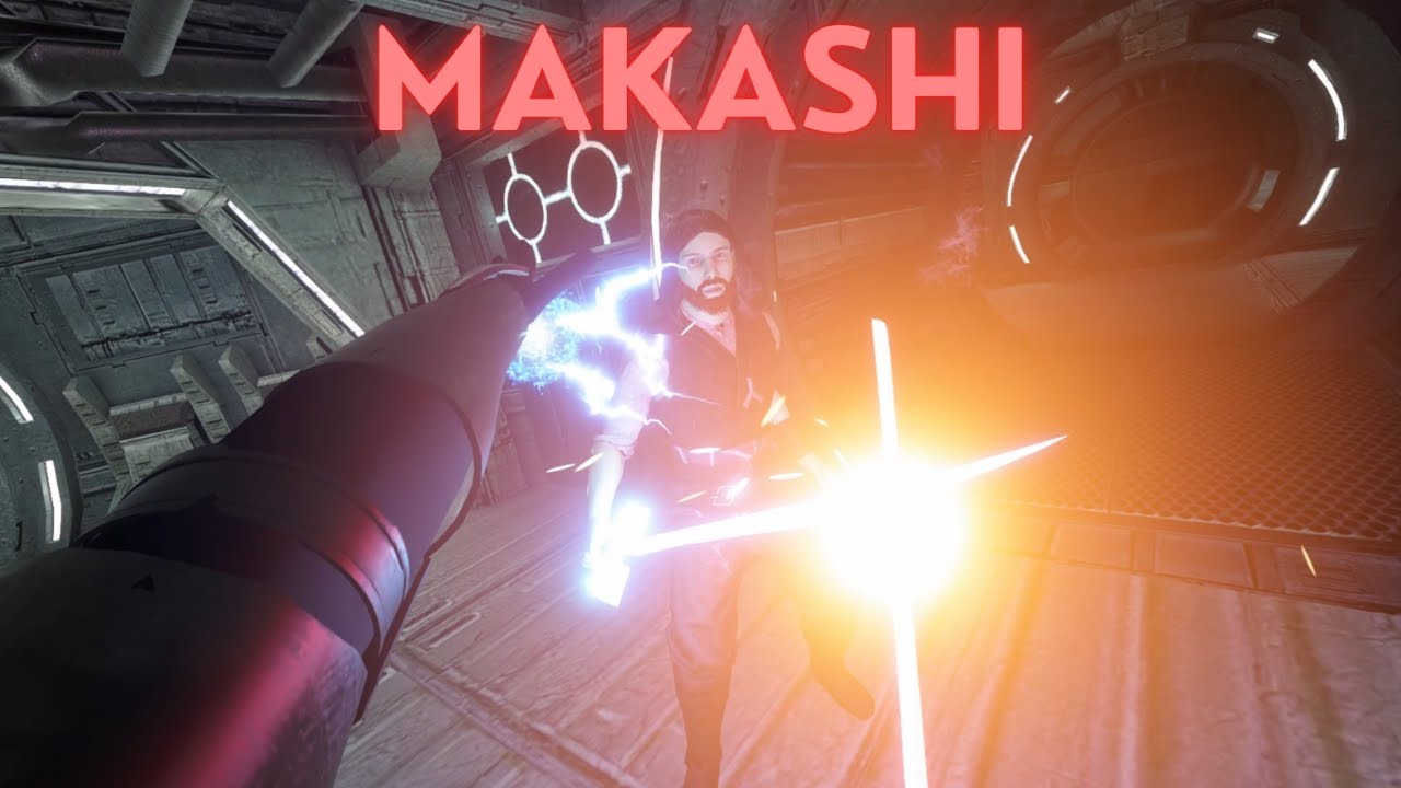 STAR WARS LIGHTSABER FORM: MAKASHI (Blade and Sorcery Gameplay) - YouTube