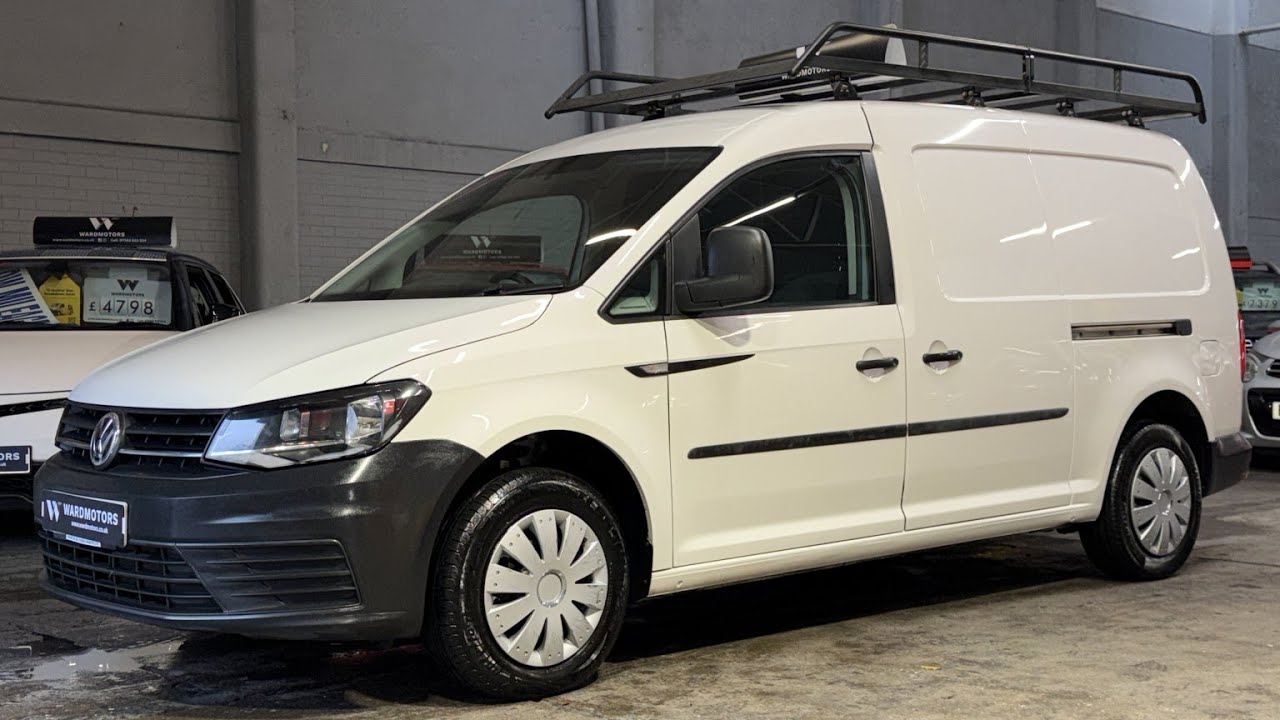 VOLKSWAGEN CADDY MAXI Panel Van 2.0 TDI C20 Startline Diesel White 6dr ...