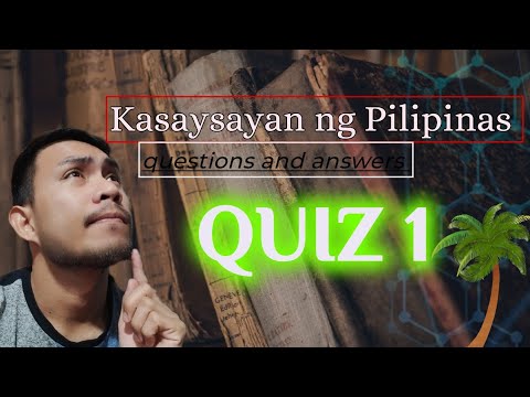 Kasaysayan ng Pilipinas|questions and answers tagalog||tara pag-aralan ...