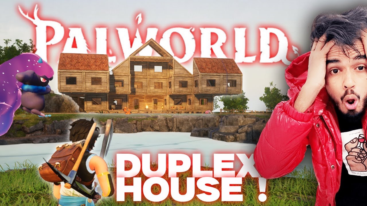 FINALLY BUILT MY DUPLEX HOUSE IN *PALWORLD* 😍🔥 | PALWORLD | Techno ...