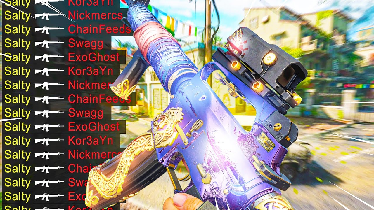 MAX DAMAGE and ONE BURST "M16" in Cold War! (Best M16 Class Setup ...