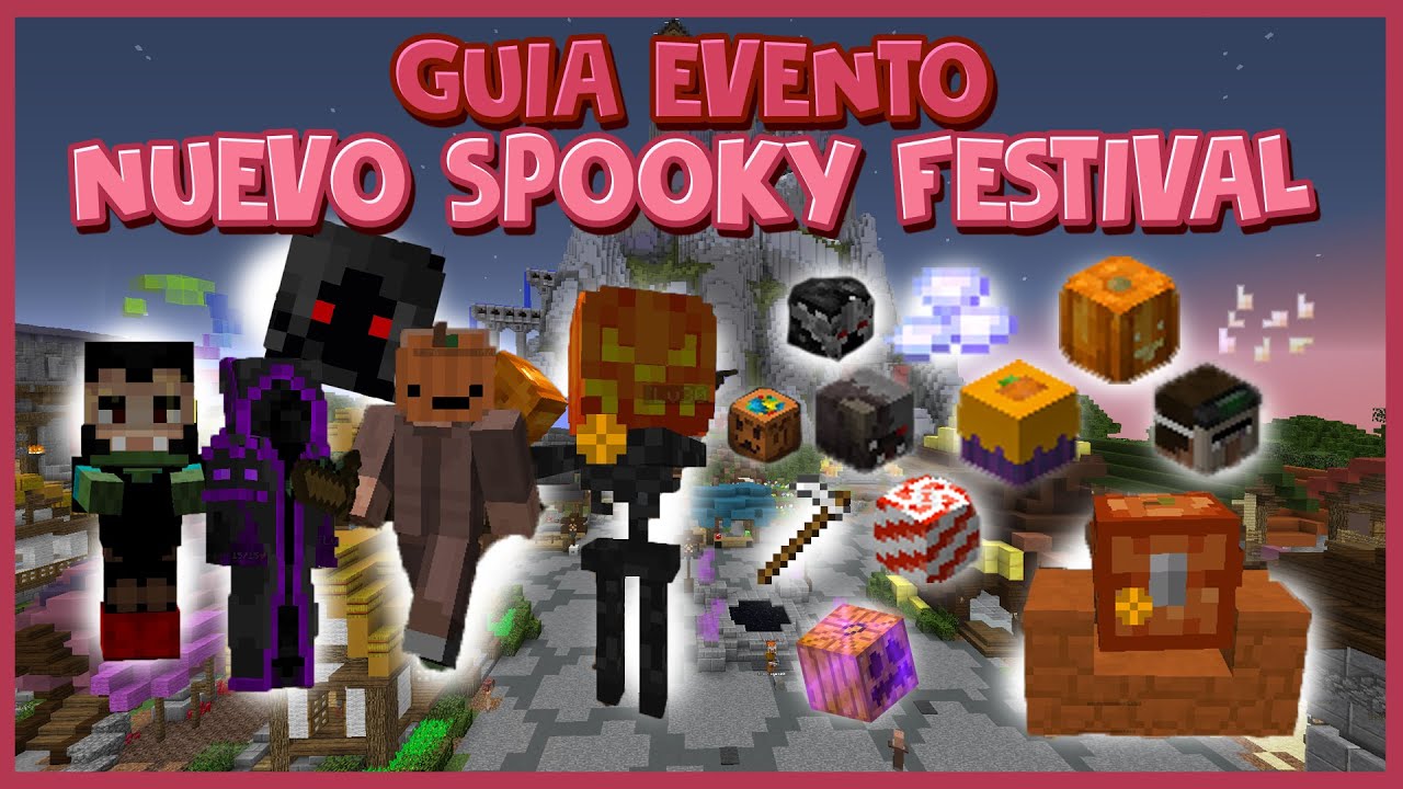 GUIA COMPLETA EVENTO SPOOKY FESTIVAL (ECTOPLASMA, NUEVOS MOBS E ITEMS) - #192 - Hypixel Skyblock ...