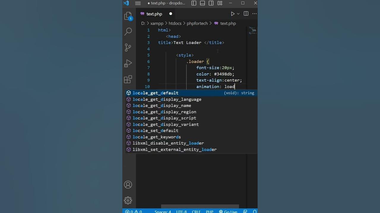 Simple Text Preloader Css Simple Website Loader Html Css Css Preloader Youtube