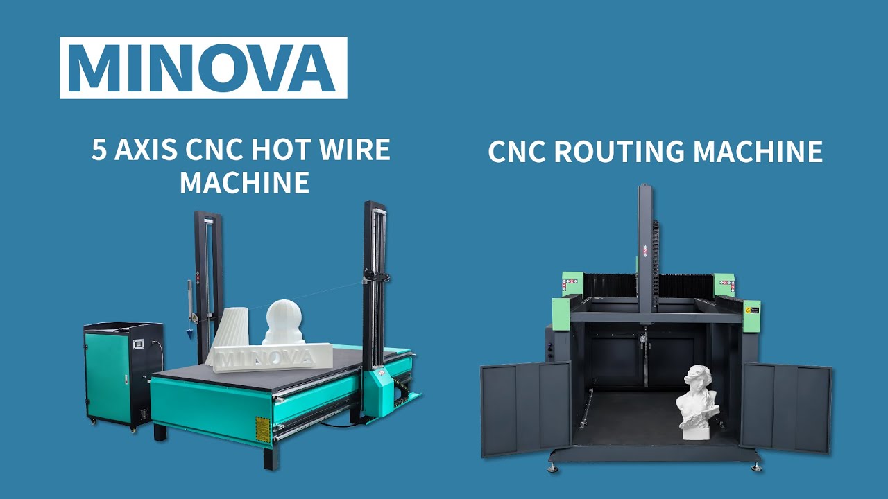 5 Axis CNC Hot Wire Machine & CNC Routing Machine #cnc #foam #tools ...