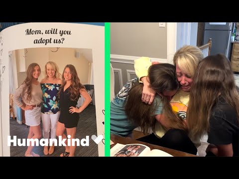 Twins make stepmom sob for the best reason | Humankind #goodnews
