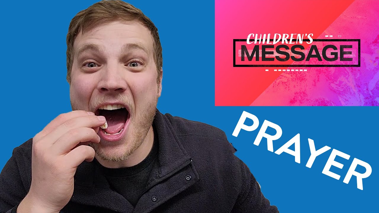 "Prayer" - Children's Message - Caleb Kunze - YouTube
