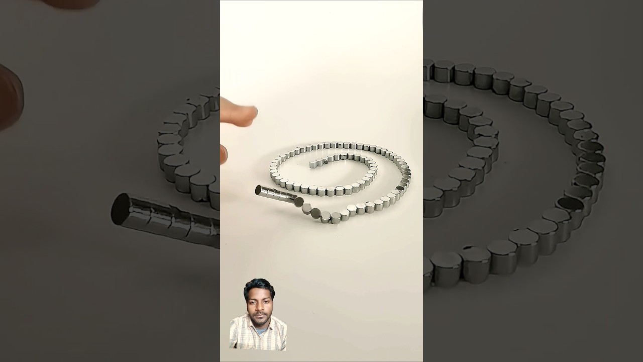 Monster Magnets in Slow Motion: Incredible Magnetic Force! #Shorts # ...