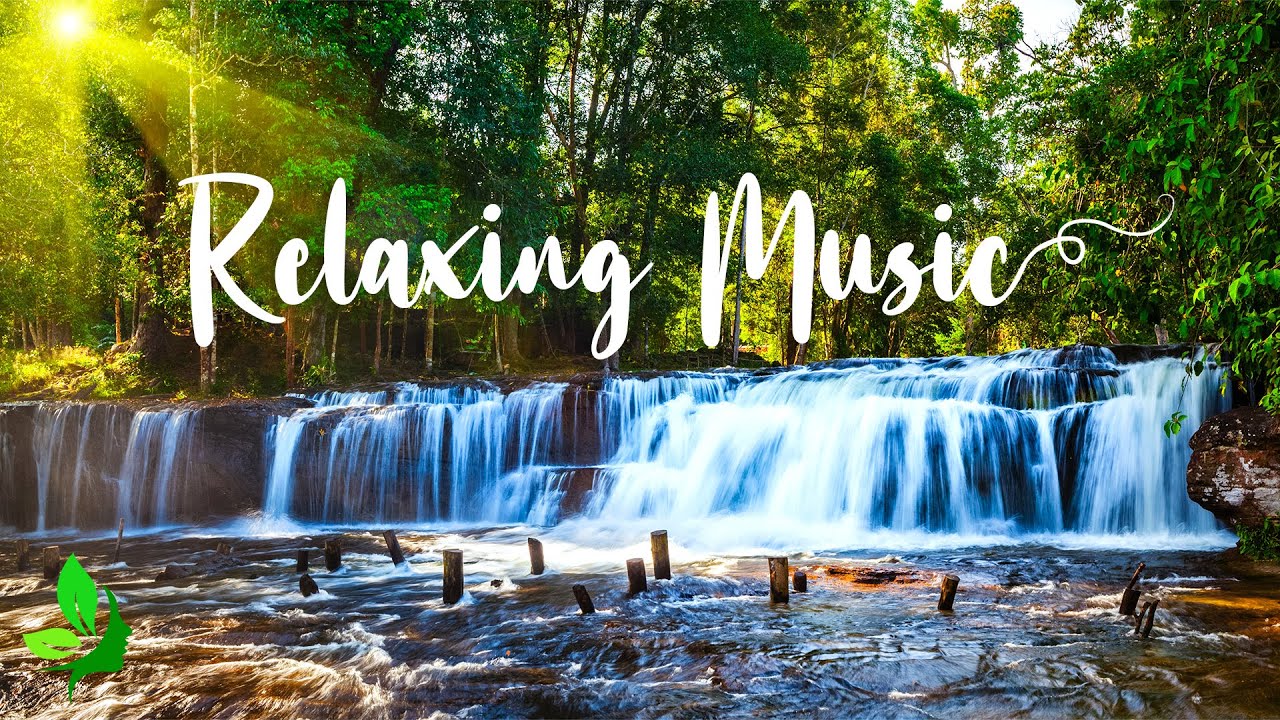Beautiful Piano Music & Water Sound - Peaceful Soothing Instrumental ...
