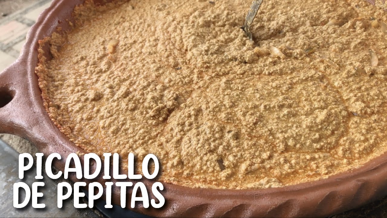 Picadillo de pepitas de calabaza | Cocina tradicional de Tequila ...