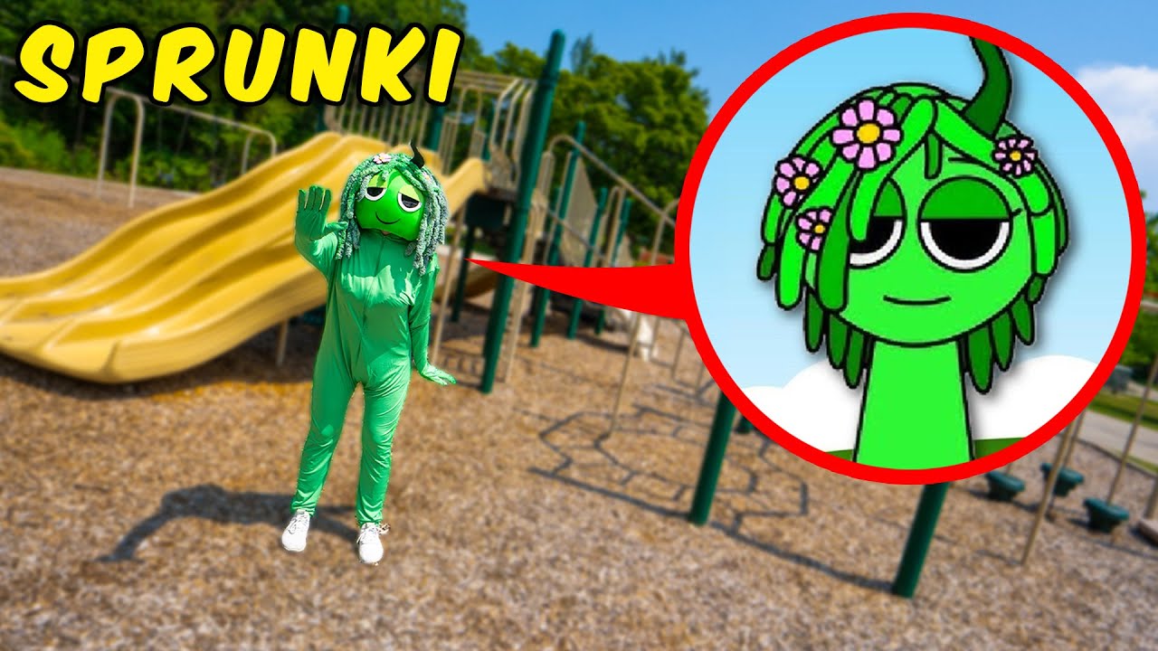 I CAUGHT VINERIA FROM SPRUNKI IN REAL LIFE (SPRUNKI) - YouTube